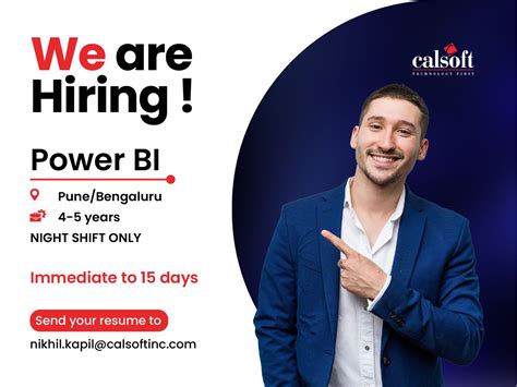 Calsoft On Linkedin Hiring Powerbi Punejobs Bengalurujobs Jobopenings