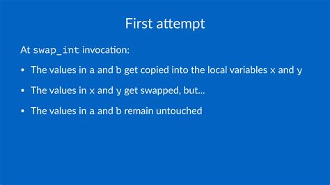 Pointers And References In C Ppt