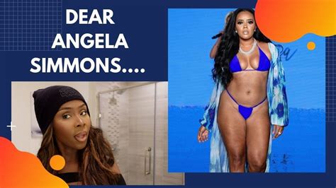 Angela Simmons Bikini Hair Line