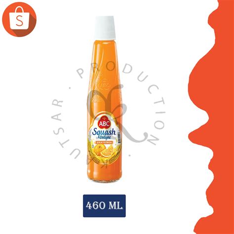 Jual Minuman Segar Sirup Abc Rasa Jeruk 460 Ml Shopee Indonesia