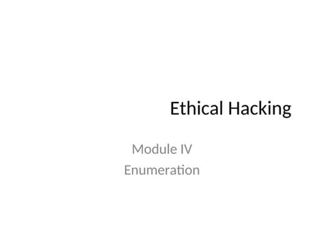 Cyber Forensics Enum Sniffing Malware Threat Ppt
