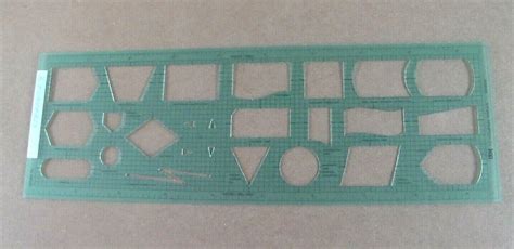 Vintage Ibm Flowcharting Template X20 8020 And Gx20 8020 1 Um 010