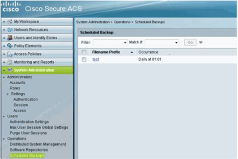 setting up backup cisco secure access control system 5 8 1 likosdriver