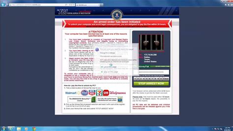 Your Browser Has Been Locked Browser Ransomware Youtube