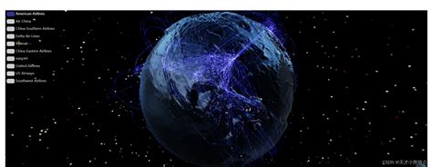 Vue中使用echarts构建3d地球echarts 3d地球科技蓝 Csdn博客