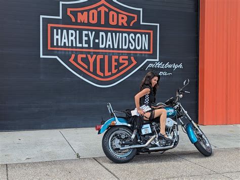 Rockabilly Pin Up Motorcycle