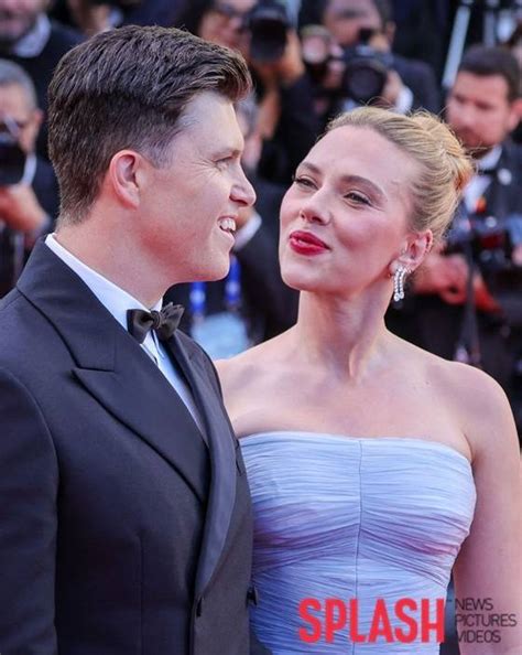 스칼렛 요한슨 남편과 레드카펫 나들이…애정 가득 분위기