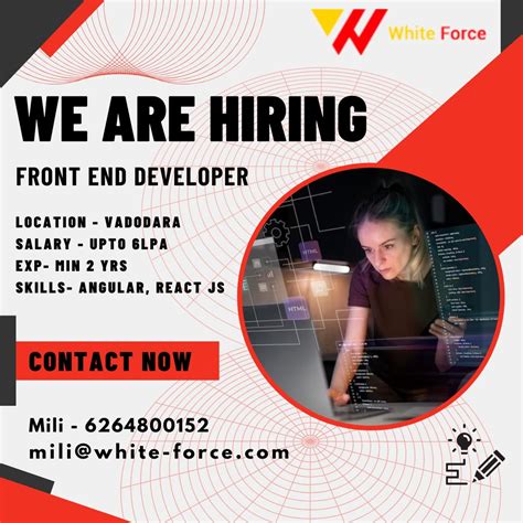 White Force Group On Linkedin Frontend Css Html Javascript
