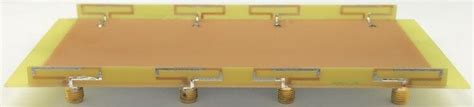 Photo Of The Fabricated Antenna Prototype Of 8 Antenna Mimo System With