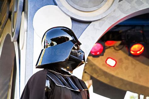 Reproduction In Original Scales Of Darth Vader Bust From The Star Wars Movie Saga Editorial