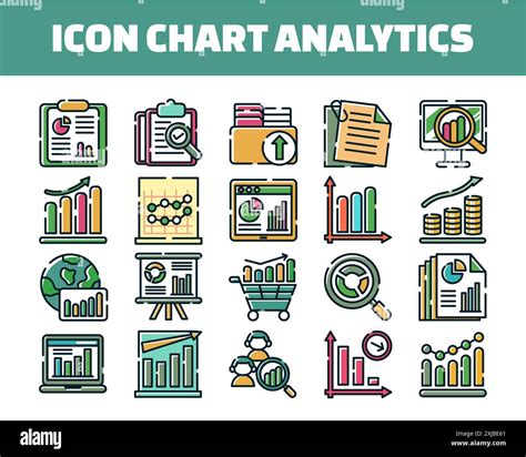 Icon Chart Analytics Vector Illustration Set Stock Vector Image And Art Alamy