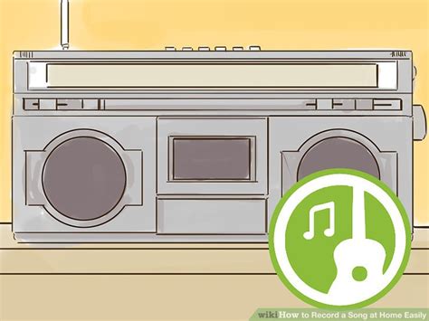How To Record A Song At Home Easily With Pictures WikiHow