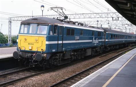 Colour Slide Class 86 86234 Anglia Livery Jun 04 £320 Picclick Uk