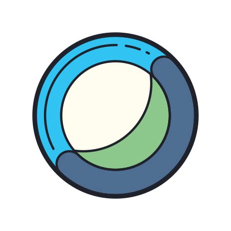 Cisco Webex Meetings Icon In Color Hand Drawn Style