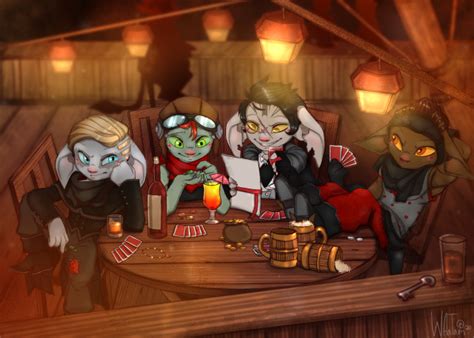 Gw2 Asura Drawing On Tumblr