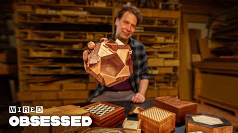 Watch This Craftsman Designs And Builds 100 Wooden Puzzle Boxes Obsessed Wired