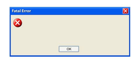 Windows Xp Critical Error