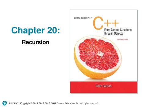 Ppt Chapter 20 Recursion Powerpoint Presentation Free Download Id