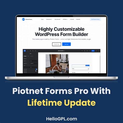 Piotnet Forms Pro Activation With Key Lifetime Auto Update