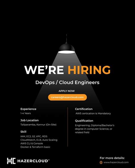 Exciting Opportunity For Devops Cloud Engineers Exlearn Technologies
