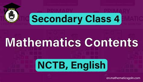 Primary Class 4 Mathematics Content Mathematics Gurukul Goln English