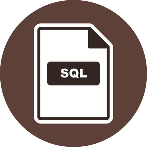 SQL Vector Icon Vector Art At Vecteezy SQL Vector Icon Vector Art At Vecteezy