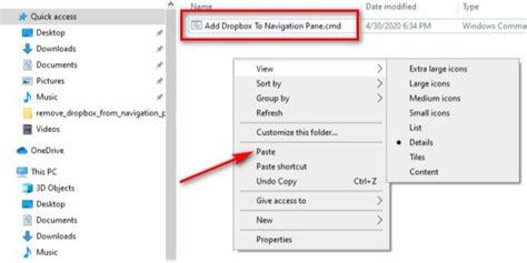 How To Remove Dropbox From Windows File Explorer Navigation Pane