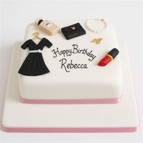 Fashion Birthday Cake For Girls