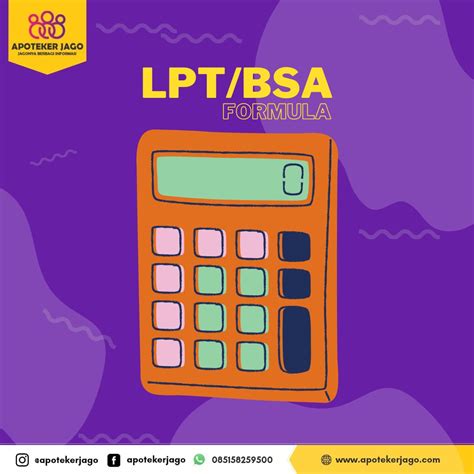 Rumus Luas Permukaan Tubuh Lptbsa Apoteker Jago