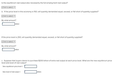 Solved Suppose That The Aggregate Demand And Aggregate