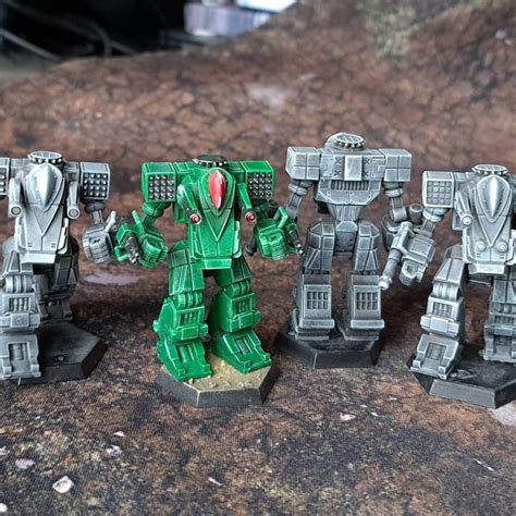 3d Printable Gun Planet Assault Mech By Mikes Mech Bin