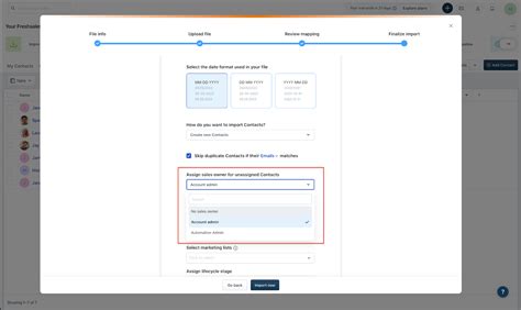 Importing Contacts From A Csvxlsx File In Freshchat Freshsales