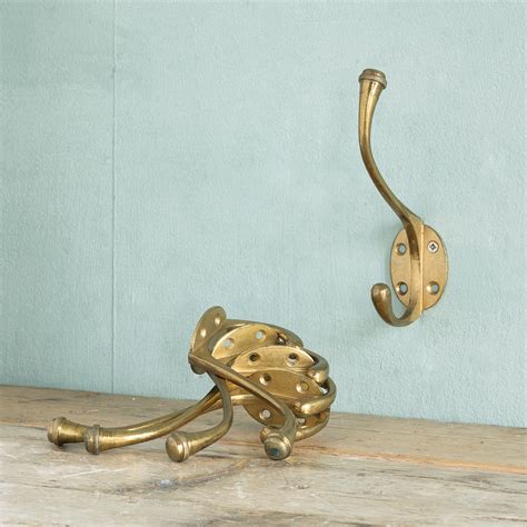 Lacquered Brass Coat Hooks Lassco Englands Prime Resource For Architectural Antiques