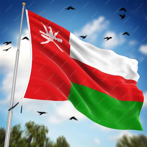 Premium Photo Flag Of Oman