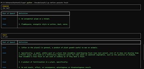 vocabulary builder and nlp cli r python