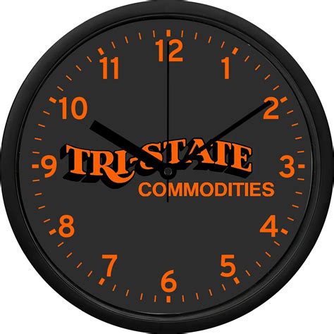 Tri State Commodities Wall Clock Version 1 Heartland Diecast