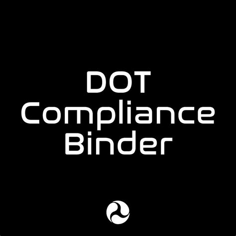 Dot Compliance Binder Macc Transport