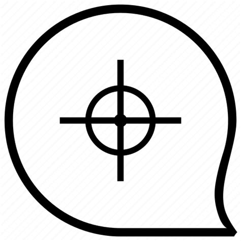 Center Cursor Form Object Pointer Tool Icon