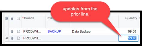 Default A Grid Value From A Prior Line In Acumatica Stack Overflow