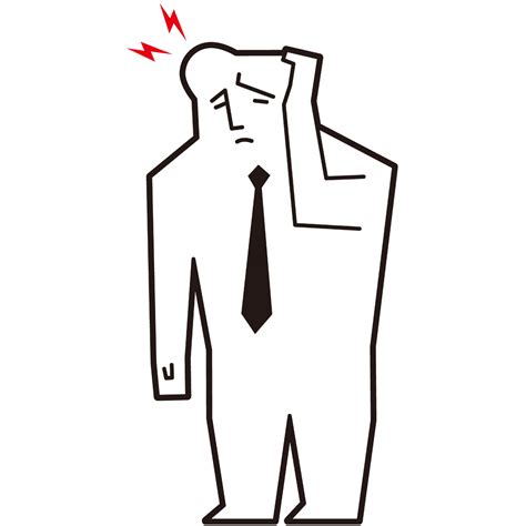 頭が痛い男性会社員 Sozaido