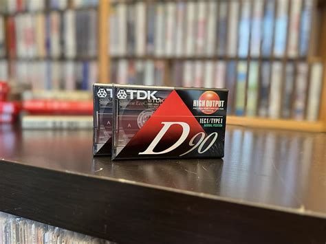 TDK D High Output Cassette Tape Reverb