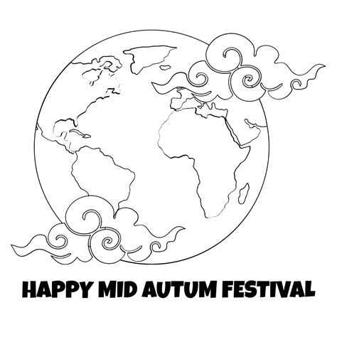 Mid Autumn Festival Coloring Pages [2025]