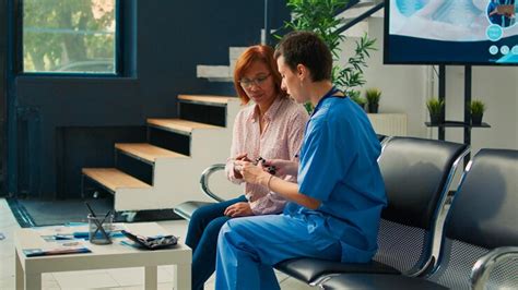 Premium Photo Diverse People Doing Diabetes Examination With