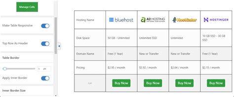 How To Create A Product Comparison Table In Wordpress 2025