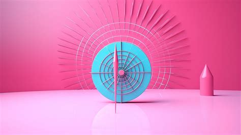 화살표 대상 3d 그림은 연한 파란색과 다트가 있는 분홍색 배경을 완벽한 목표로 렌더링합니다 배경 Png  무료 다운로드 Pikbest