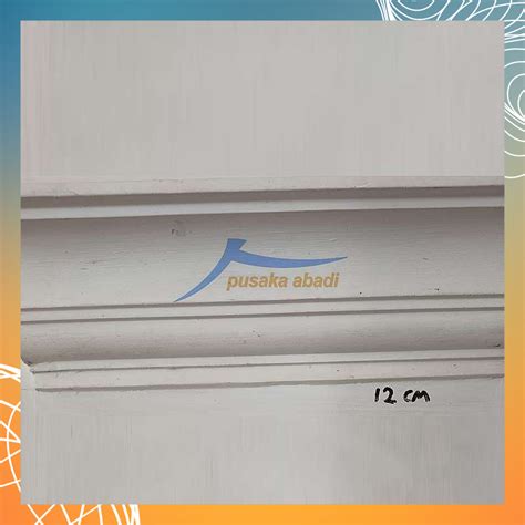 Lis Dinding Gypsum 12cm Pusaka Abadi Genteng Baja Ringan Kanopi Gypsum And Plafon Pvc Toko
