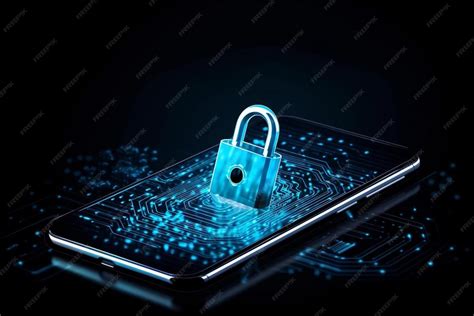 Premium Ai Image Phone Lock To Protect From Cyber Scam Online Data