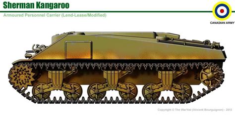 Canadian Sherman Kangaroo Personnel Carrier