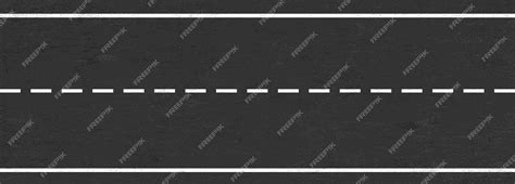 Premium Vector Empty Highway Asphalt Road Texture Ariel View Road Empty Highway Black Asphalt