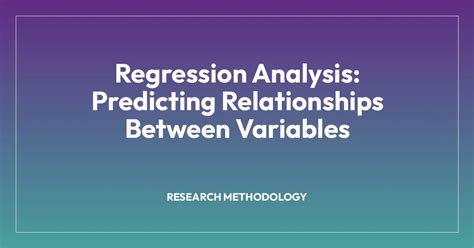 Regression Analysis Predicting Relationships Between Variables • Food